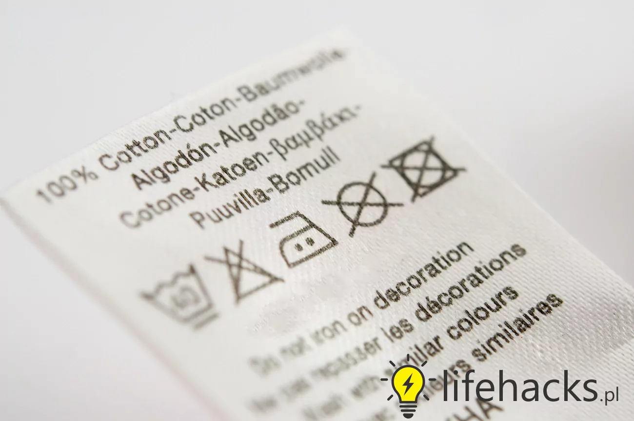 Symbole i oznaczenia prania na metkach - ściąga z wyjaśnieniami